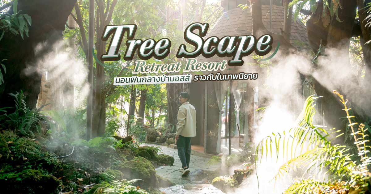Tree Scape Retreat Resort นอนฟินกลางป่ามอสส์ราวกับเทพนิยาย
