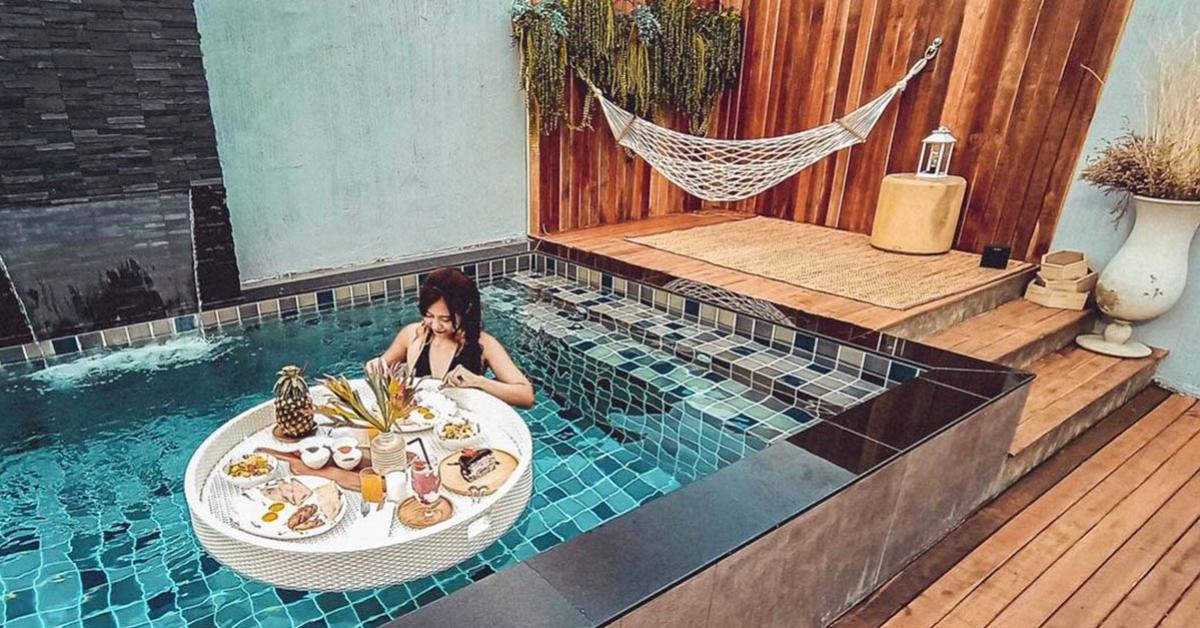 5 ที่พักมี Floating Lunch กินชิลล์ๆ ในสระว่ายน้ำแถมได้รูปปังๆ ไปอวดเพื่อน